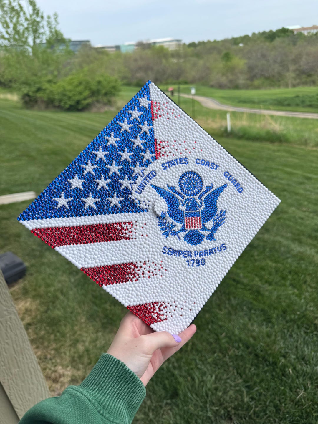 Custom Rhinestone Graduation Cap Topper - Etsy