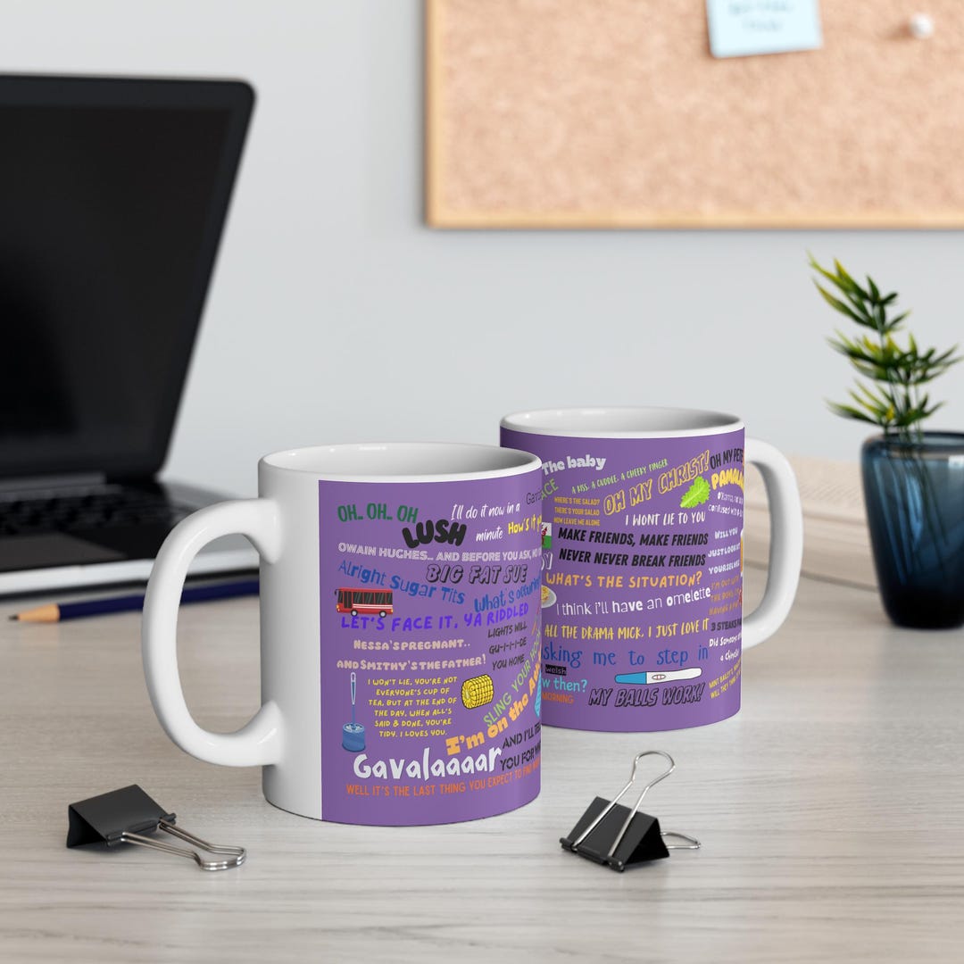 Gavin & Stacey Inspired Funny Purple Mug Perfect Gift for Fans. Unique ...