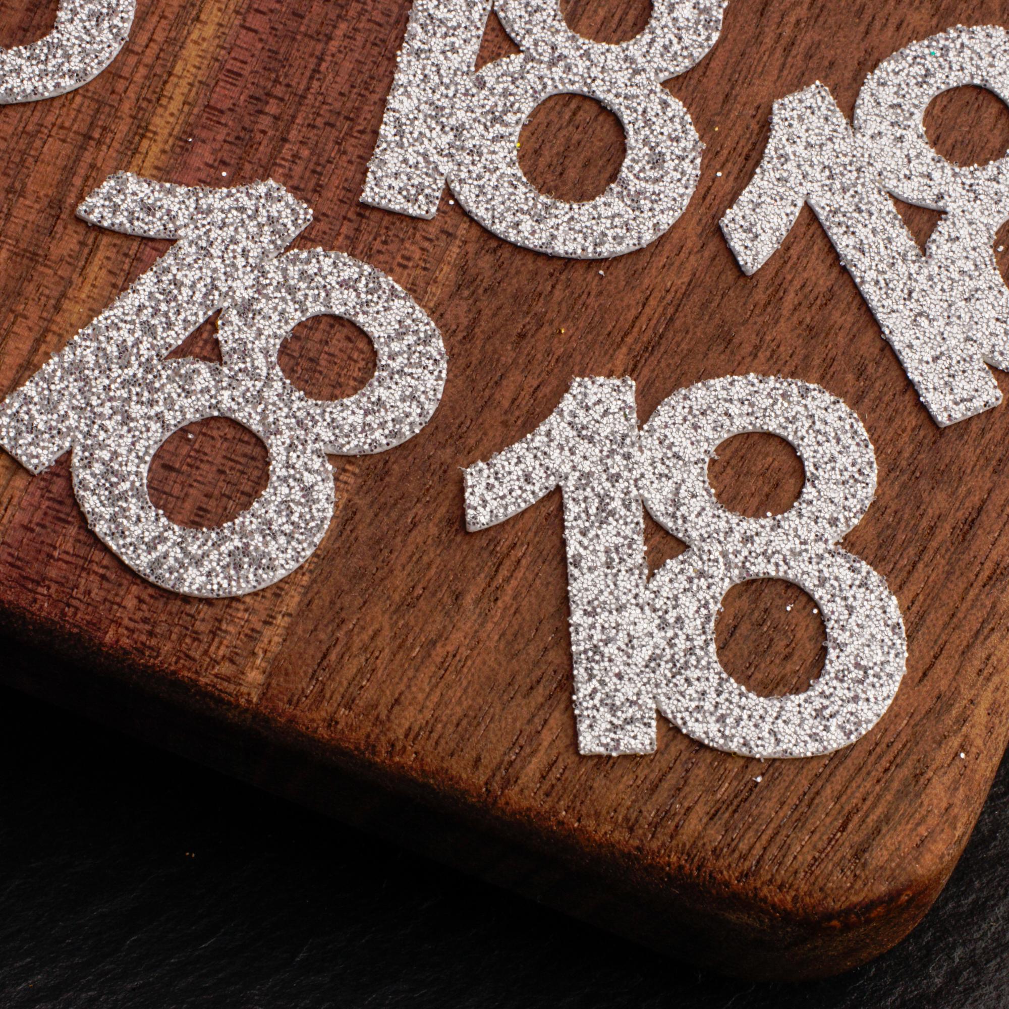 18th Birthday Confetti 18th Anniversary Confetti Glitter Party ...