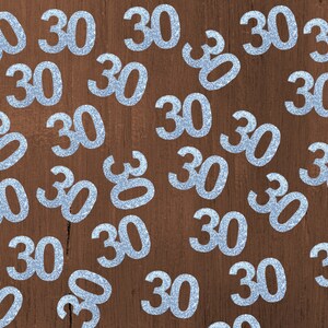30th Birthday Confetti | 30th Anniversary Confetti | Glitter Party ...