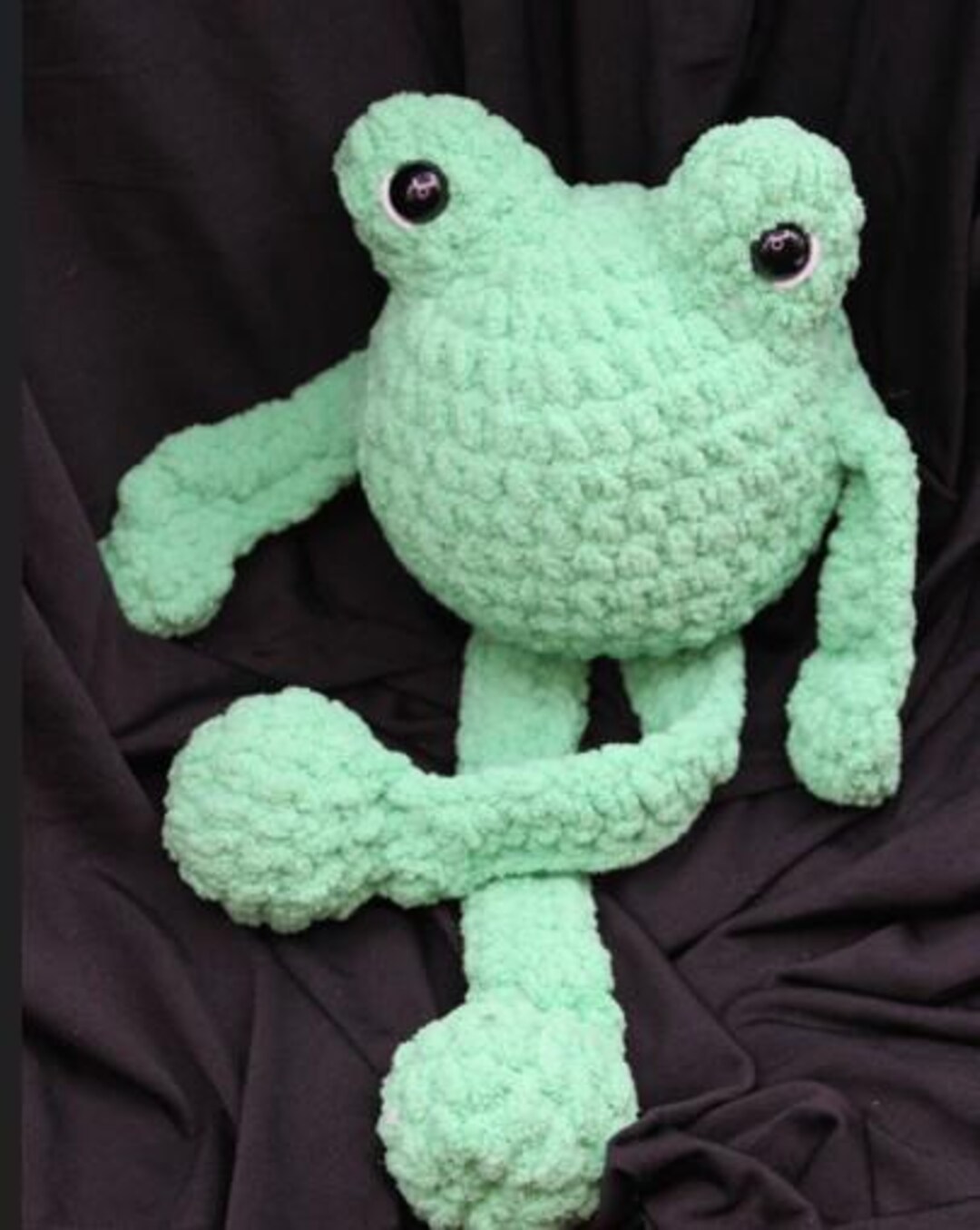 Frog-frank the Frog Soft and Cuddly With His Cute Long Legs. 12.5 ...