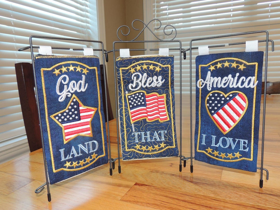 God Bless America Table Decor, 4th of July - Etsy