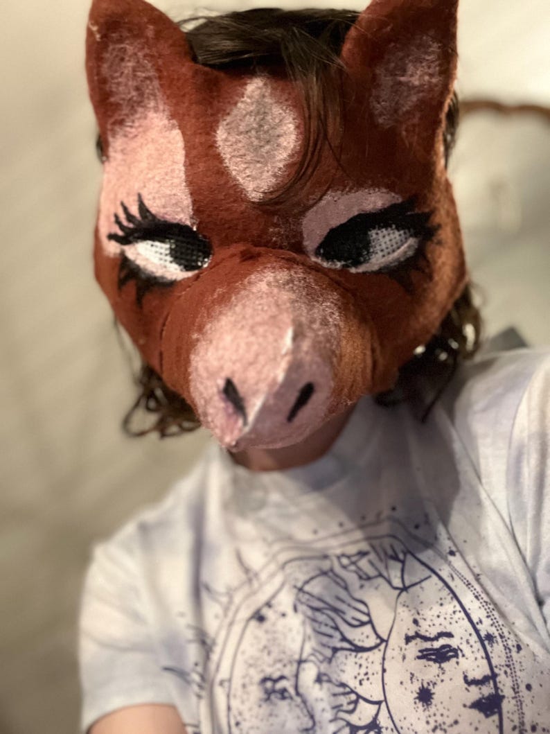 Horse Themed Therian Mask : - Etsy