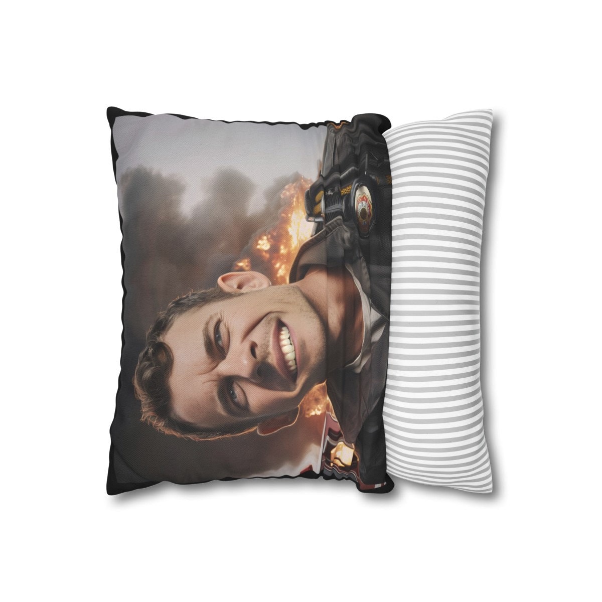 Firefighter Themed Custom Face Swap Pillowcase - Personalized Gift - Etsy