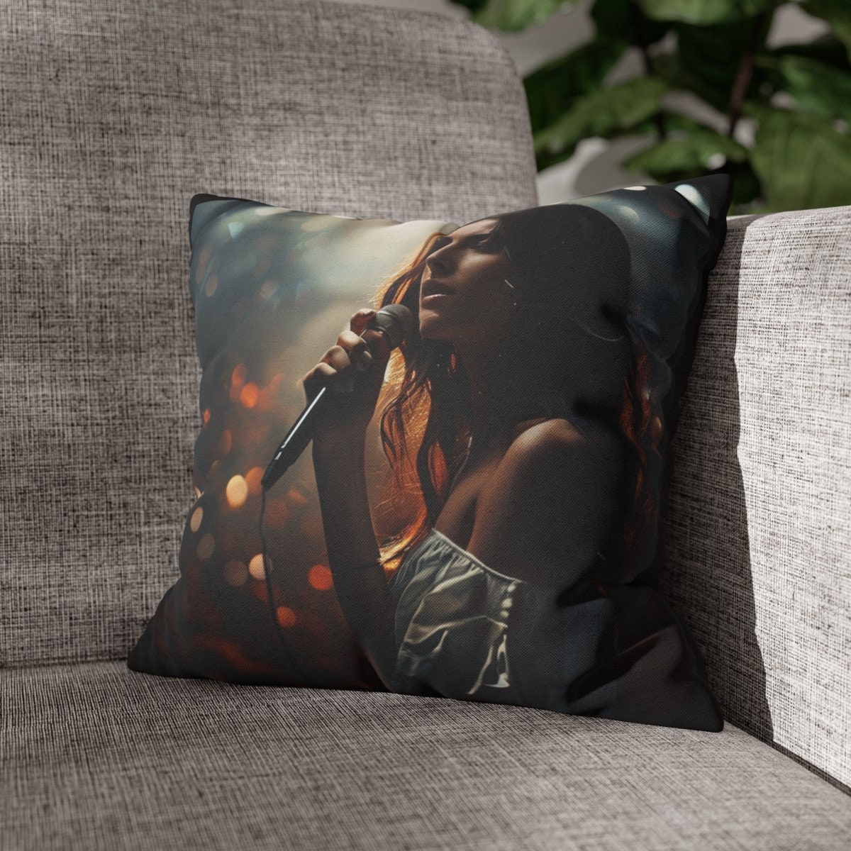 Singer Themed Custom Face Swap Pillowcase - Personalized Gift - Etsy