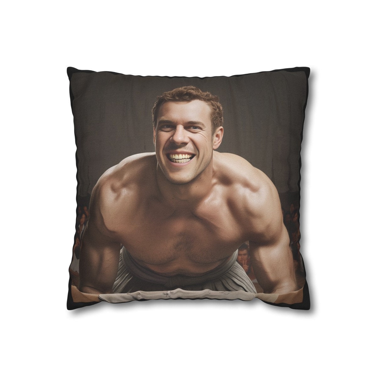 Sumo Wrestler Themed Custom Face Swap Pillowcase - Personalized Gift - Etsy