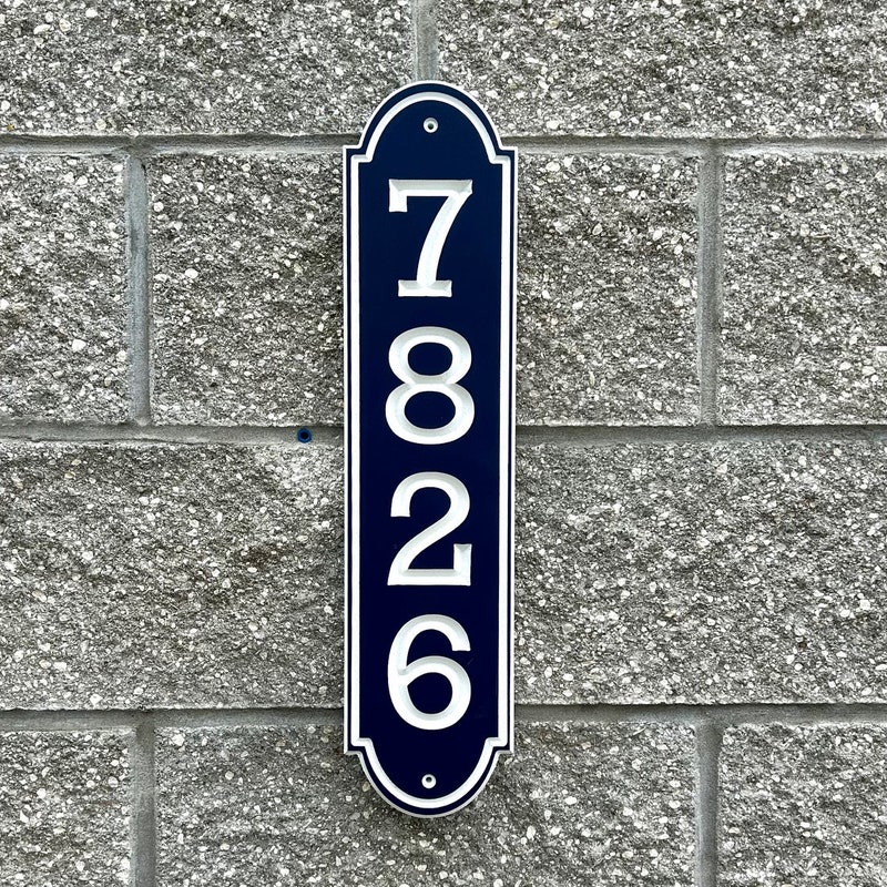 Coastal House Number - Etsy