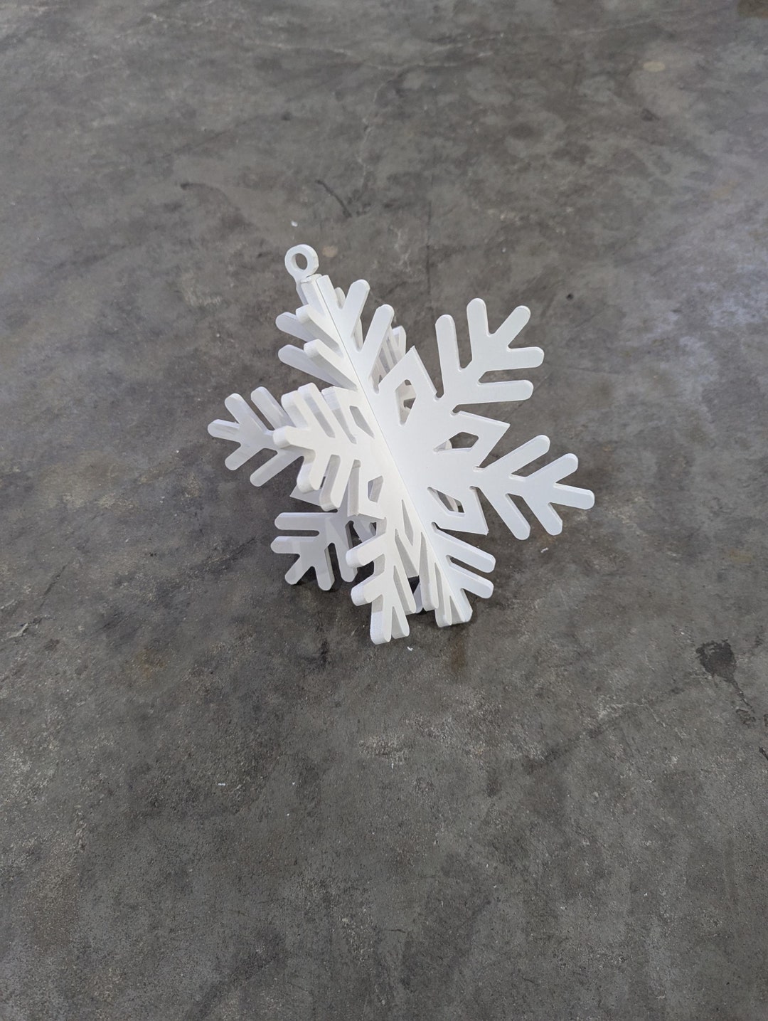 Custom PVC 3D Snowflake Christmas Holiday Decor, Outdoor, Weatherproof ...