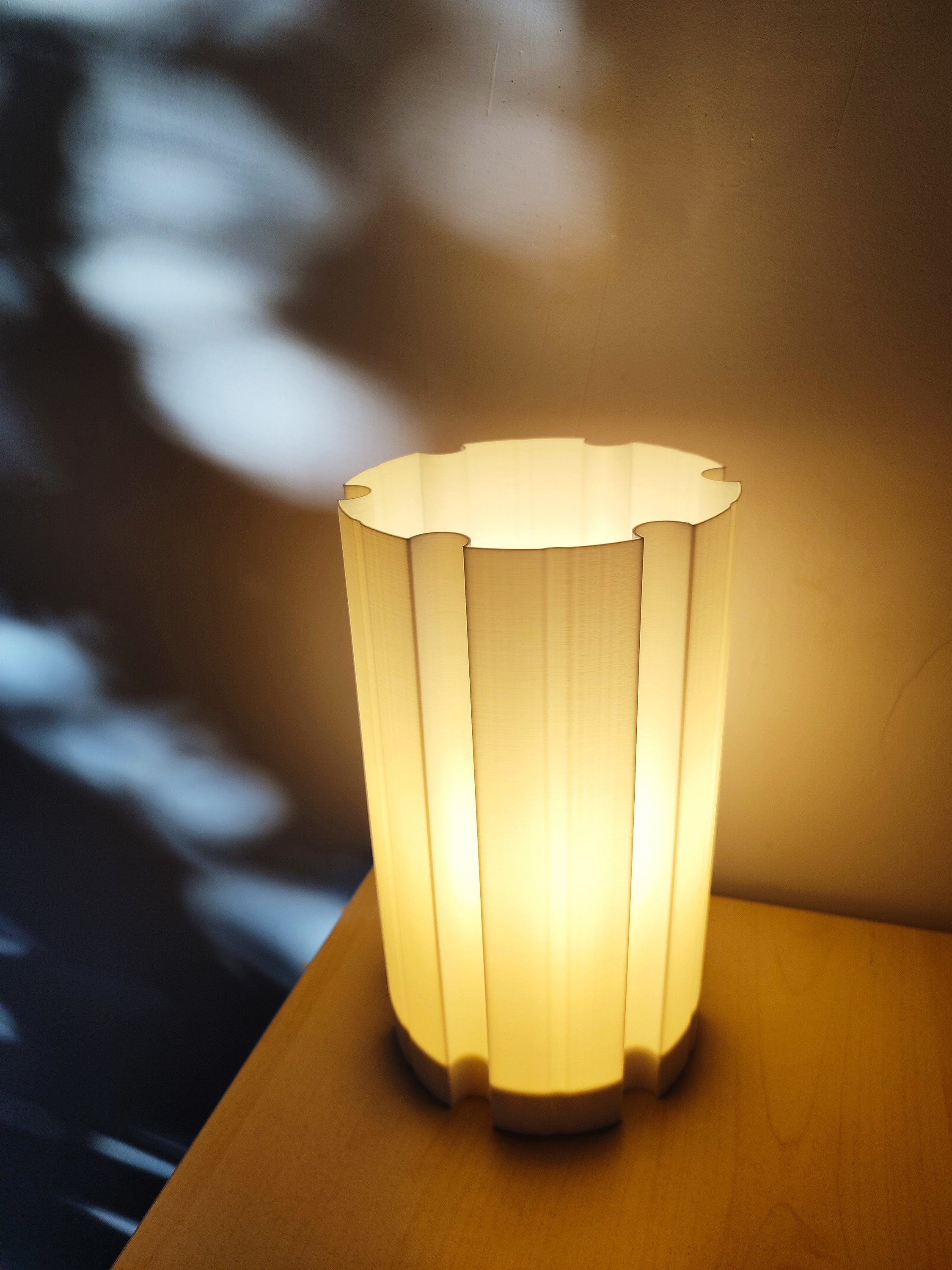 3D Printed Desk Lamp, Handmade Table Lamp, Modern Desk Lighting, Home ...