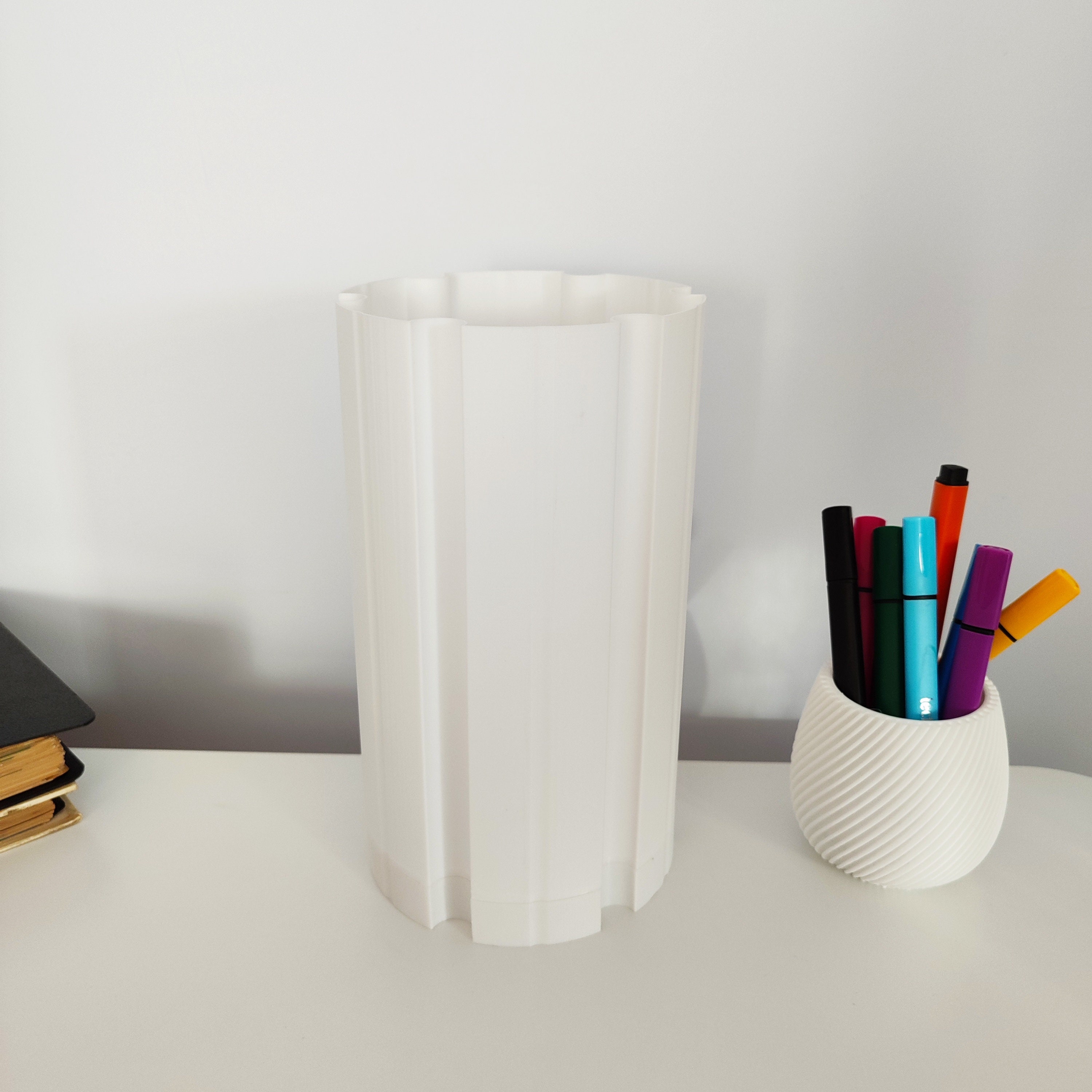 3D Printed Desk Lamp, Handmade Table Lamp, Modern Desk Lighting, Home ...