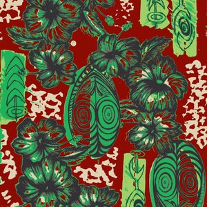 Honiara Hibiscus Sophista-tiki Togs - Etsy