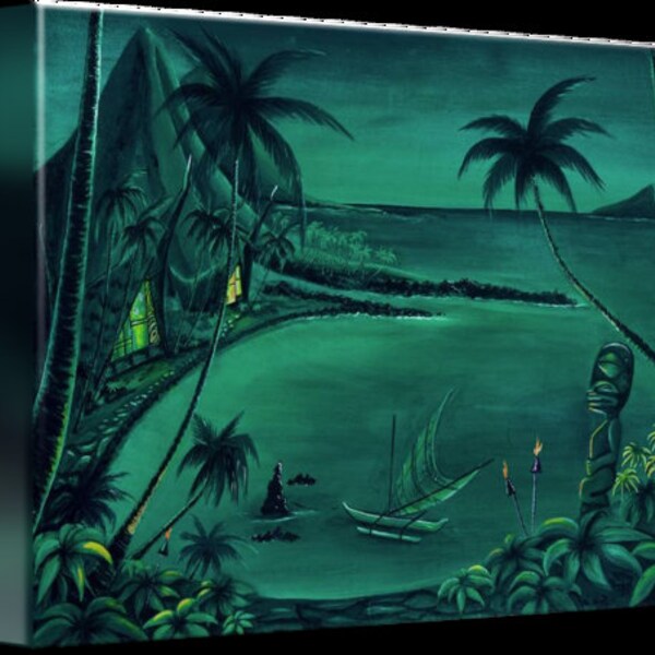 Tiki Painting - Etsy