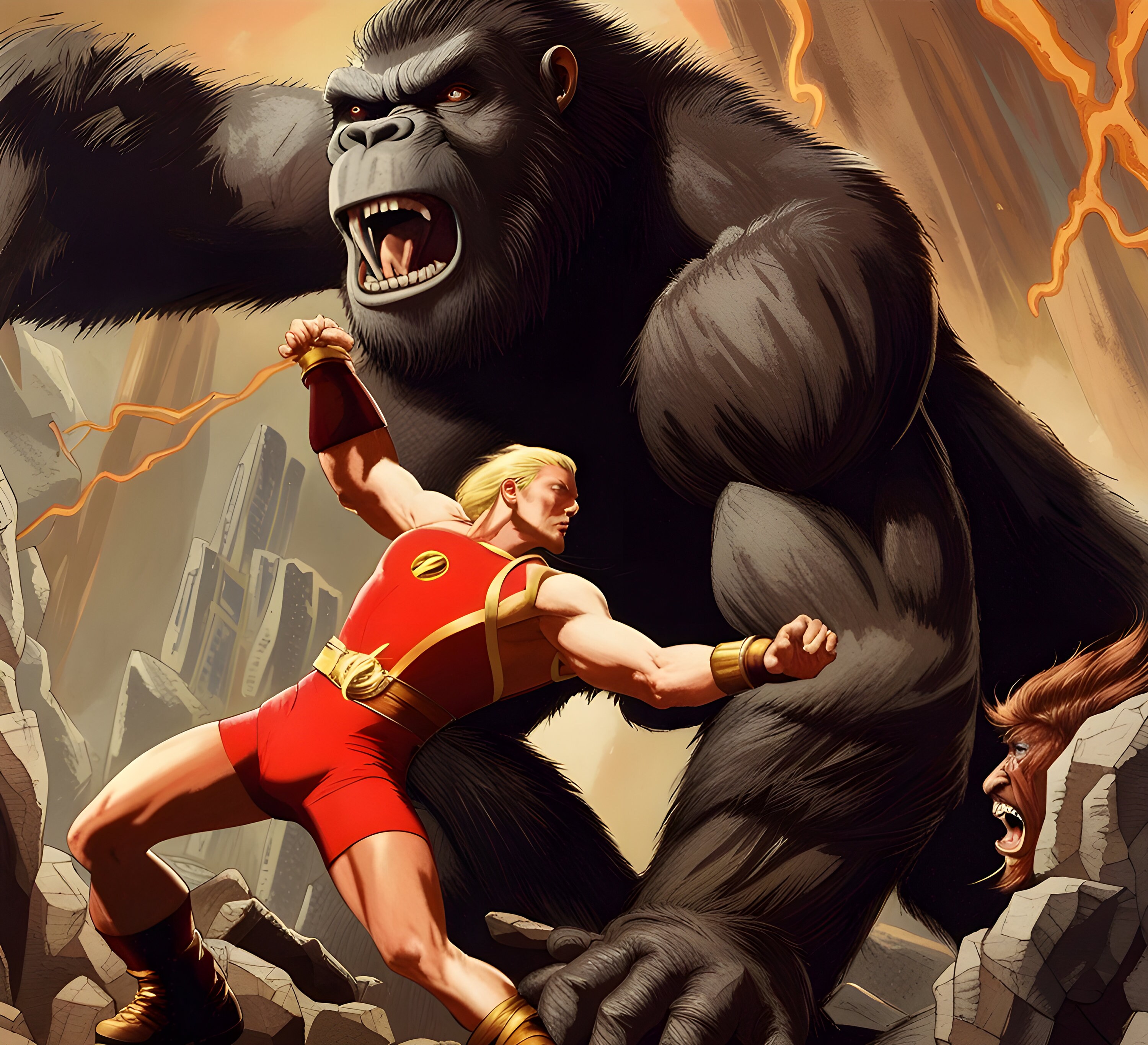 AI Flash Gordon 5 Puzzles to Print and Cut - Etsy UK