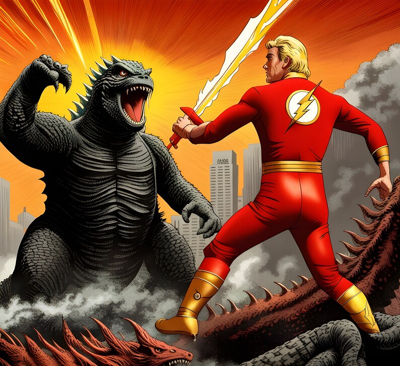 AI Flash Gordon 5 Puzzles to Print and Cut - Etsy UK