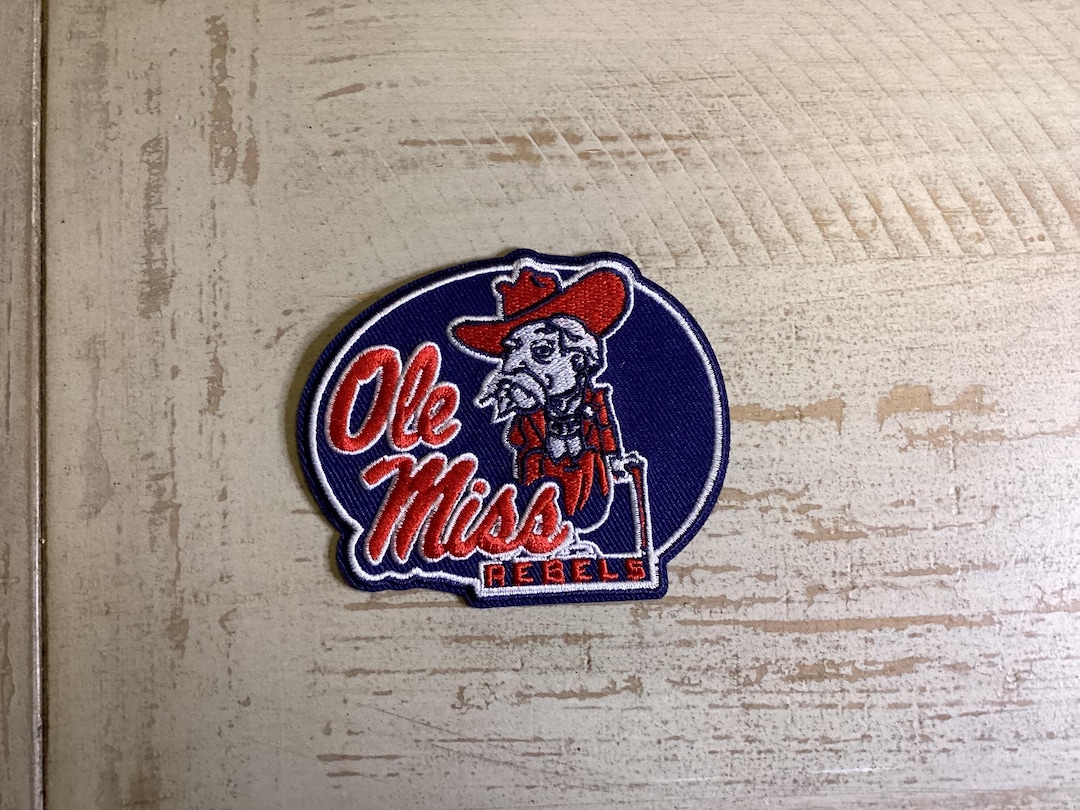 Ole Miss Iron on Patch / Sew on Patch / Backpack Patch / Jacket Patch ...