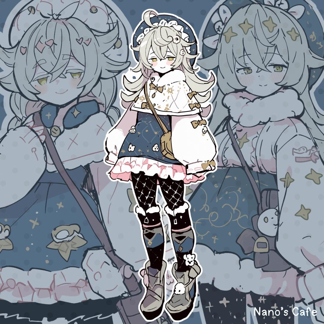 Original Character Design Vtuber Adoptable Kawaii Holiday Gift ...