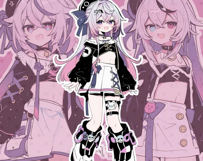 Original Character Design - Vtuber Adoptable Kawaii Vtuber Digital ...