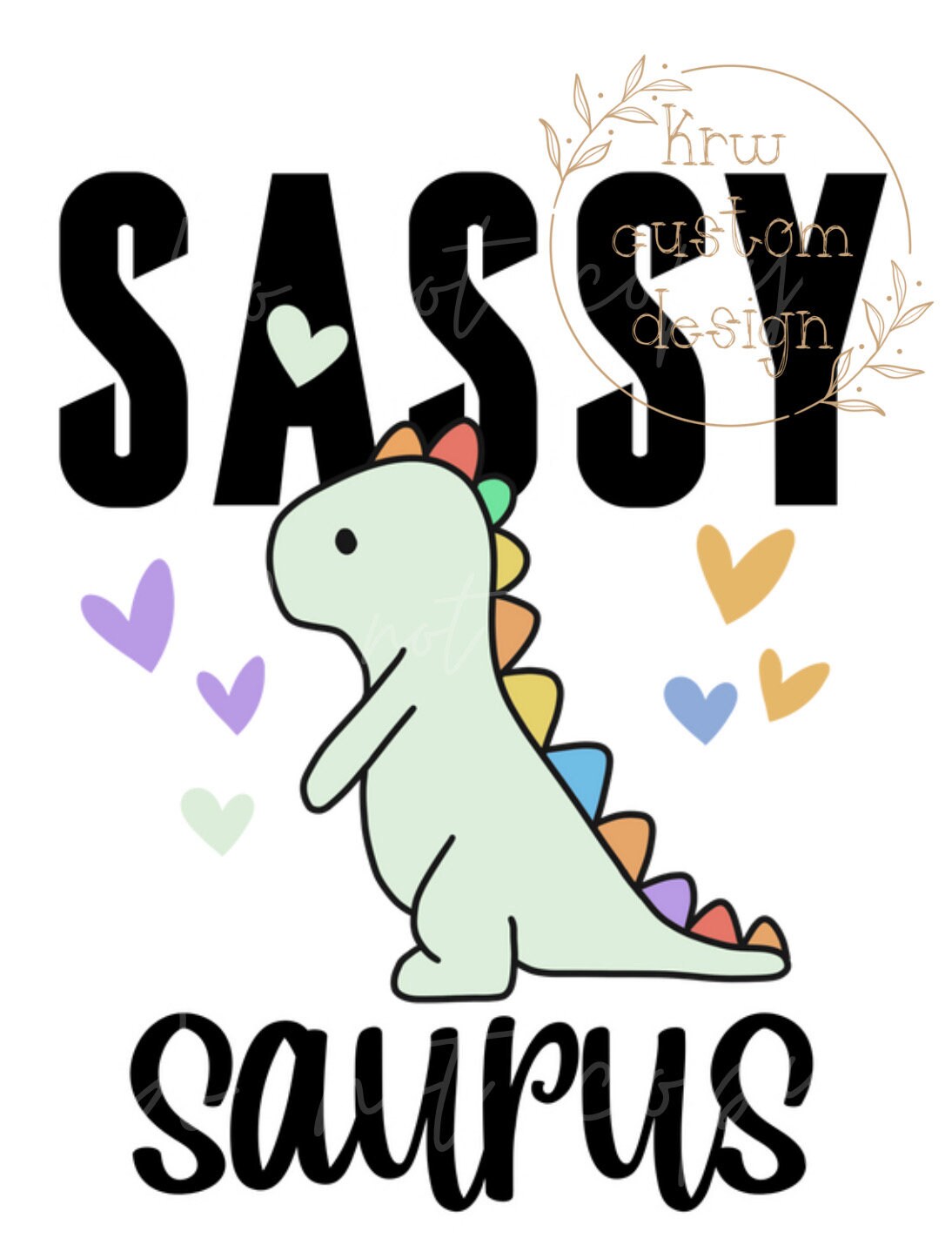 Sassy Saurus Png - Etsy