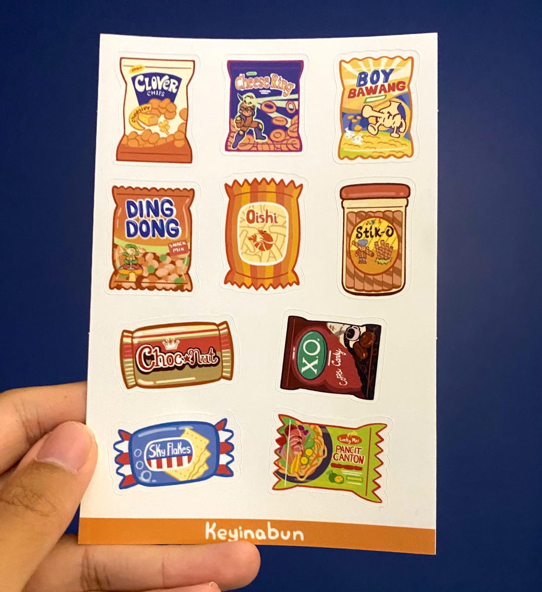 Filipino Snack Sticker Megapack - Etsy