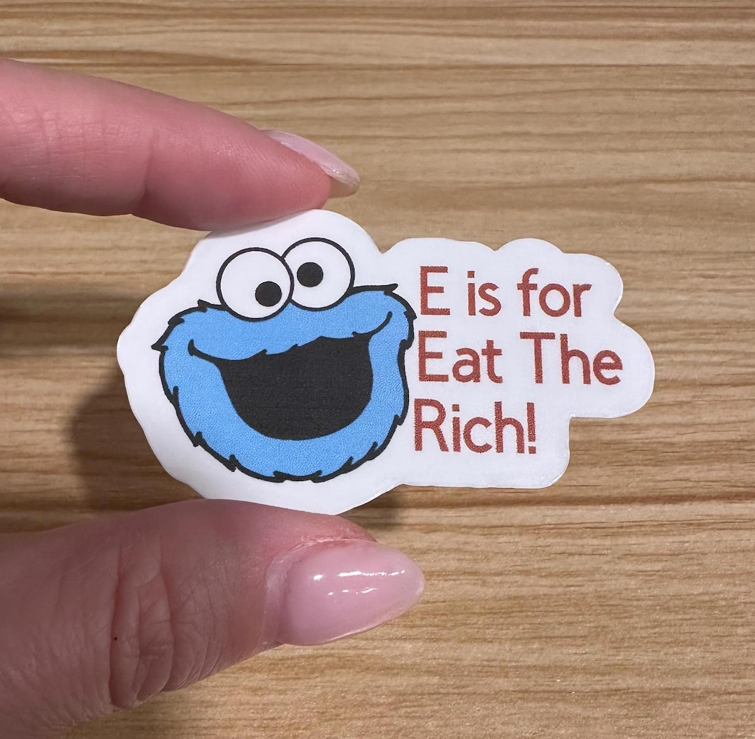 Eat the Rich - Sticker - Etsy