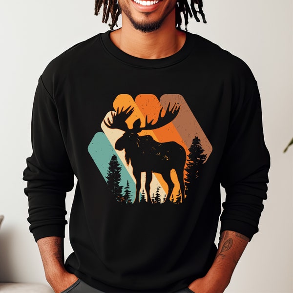 Moose T Shirt - Etsy