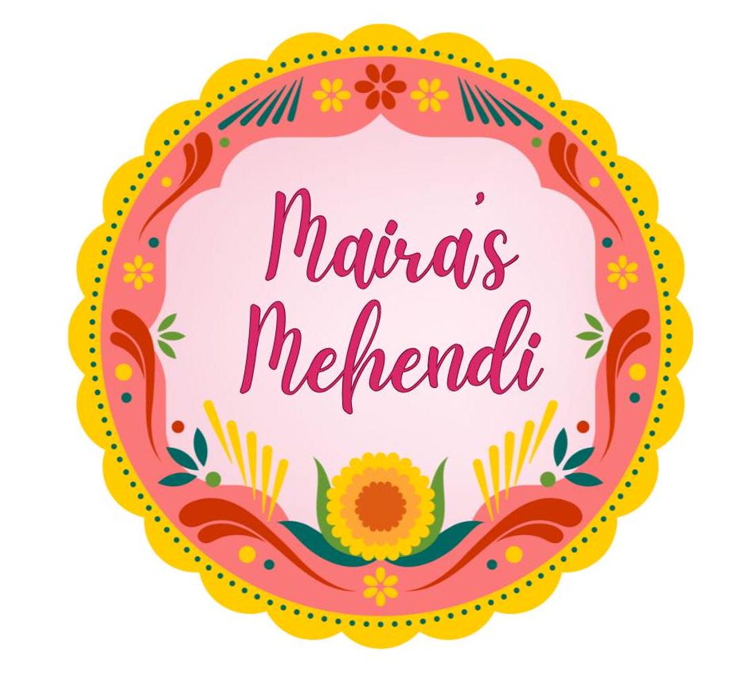 Set of 30 Custom Truck Art Style Mehendi Stickers, Sangeet Dholki ...