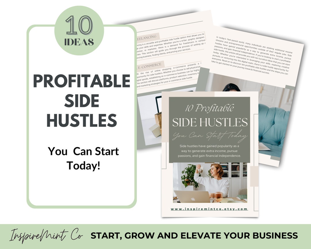 10 Profitable Side Hustles You Can Start Today, Skyrocket Your Sales ...