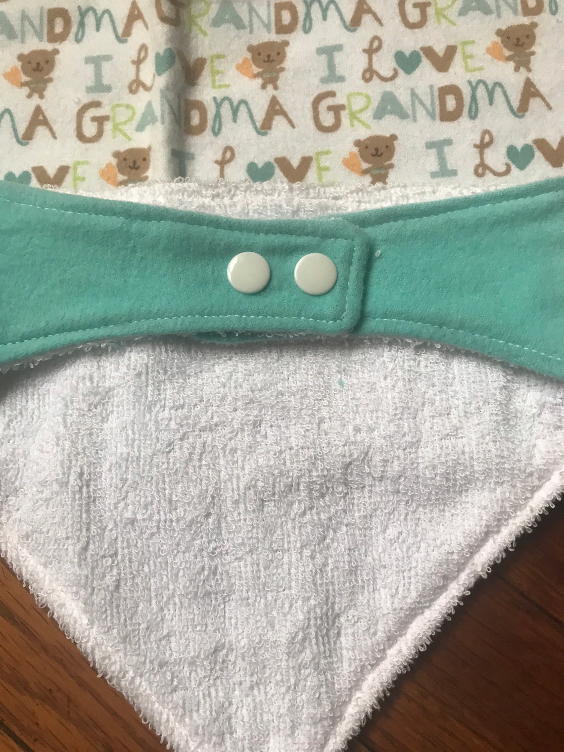 Infant HANDKERCHIEF style bib and drool cloth great designs | Etsy