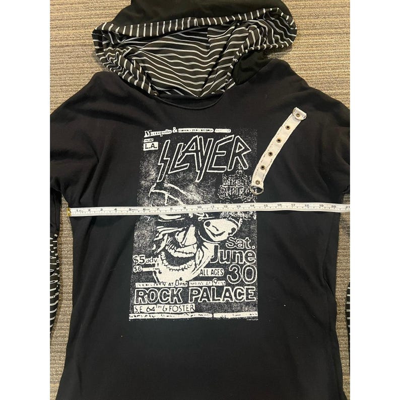 Vintage Slayer Y2K Metalhead Diy Hoody Shirt Women’s - Etsy