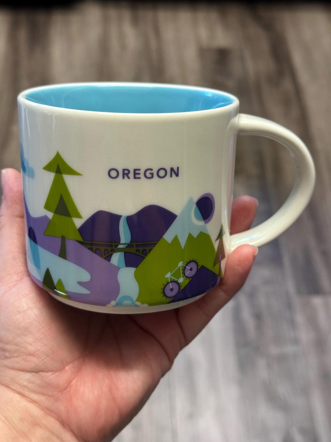Starbucks Oregon You Are Here Coffee Mug Cup. 14 Oz. Ship Fast! - Etsy