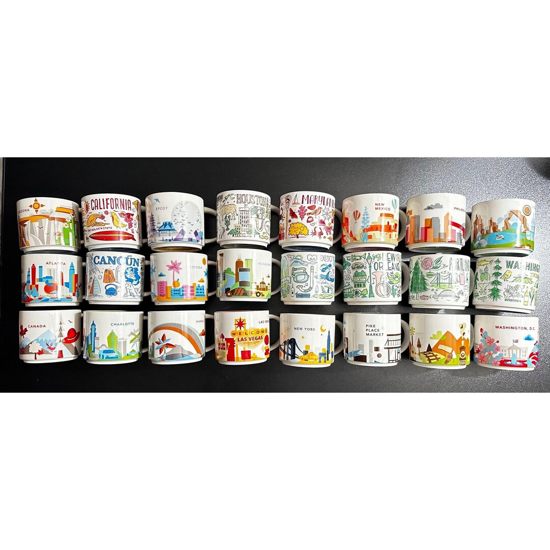 Starbucks Coffee Mug - You Are Here Collection - City Mugs - Etsy UK