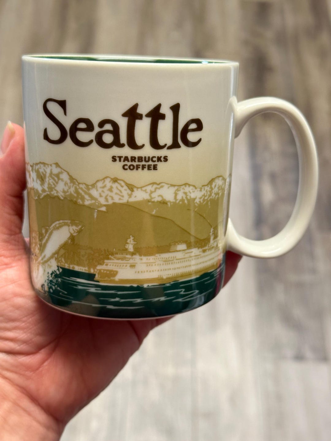 Starbucks Seattle Global City Mug 16 Oz - Ship Fast! - Etsy