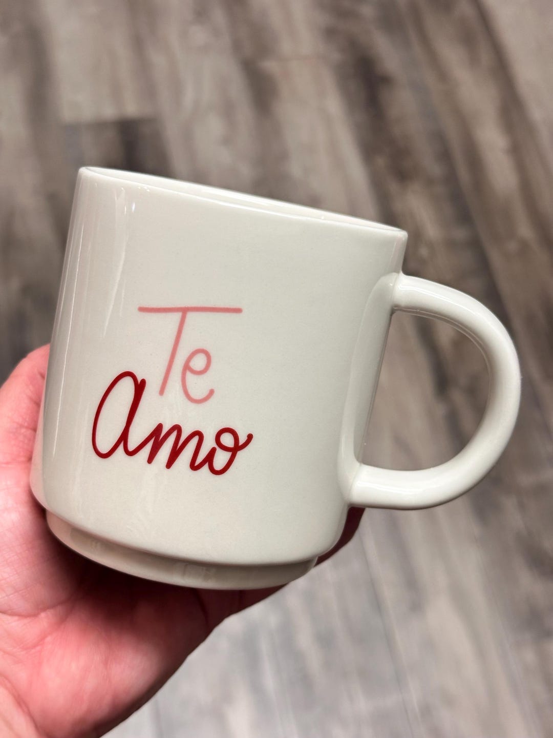 Te Amo Mug 12 Oz Stoneware Coffee Cup. Ship Fast! - Etsy