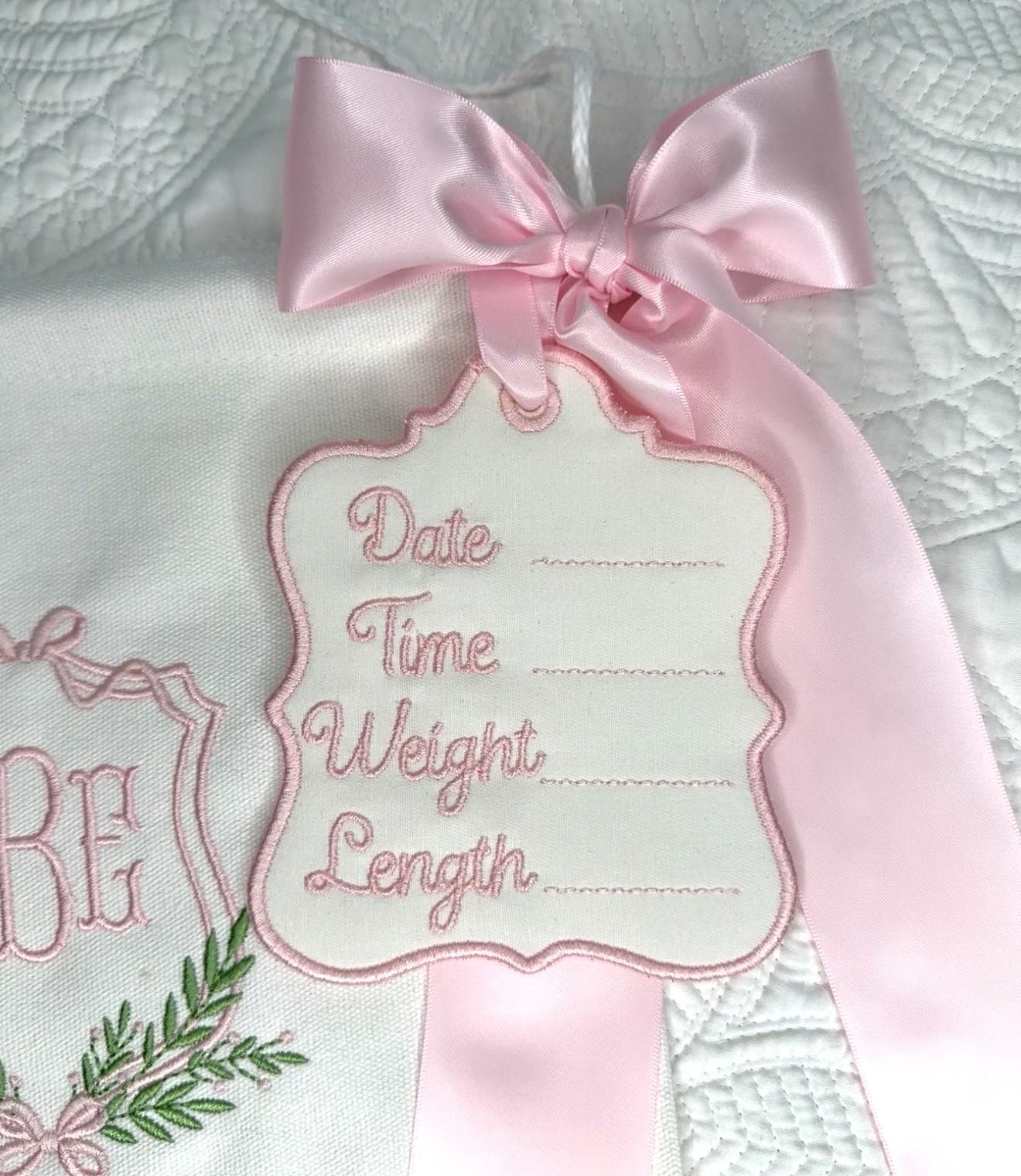 Baby Birth Announcement Stat Tag for Hospital Banner and Nursery - Etsy