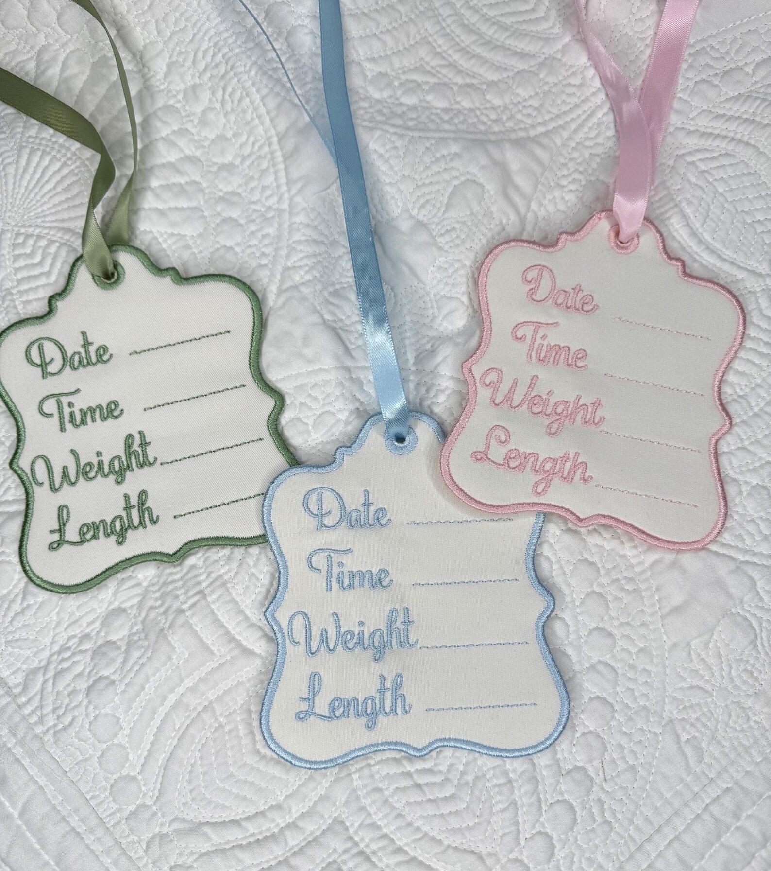 Baby Birth Announcement Stat Tag for Hospital Banner and Nursery - Etsy