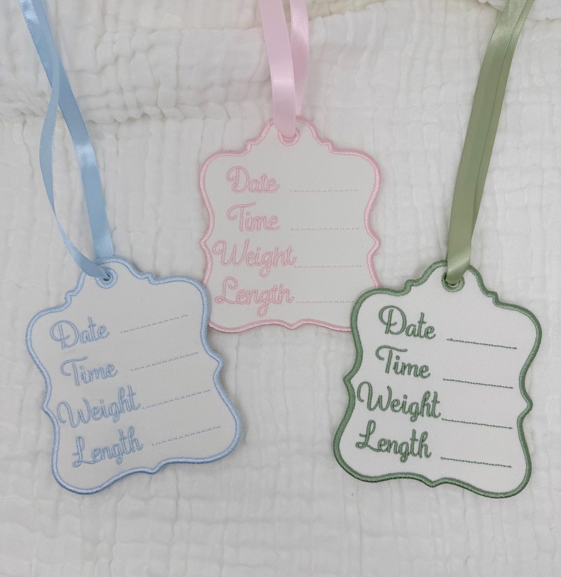 Baby Birth Announcement Stat Tag for Hospital Banner and Nursery - Etsy