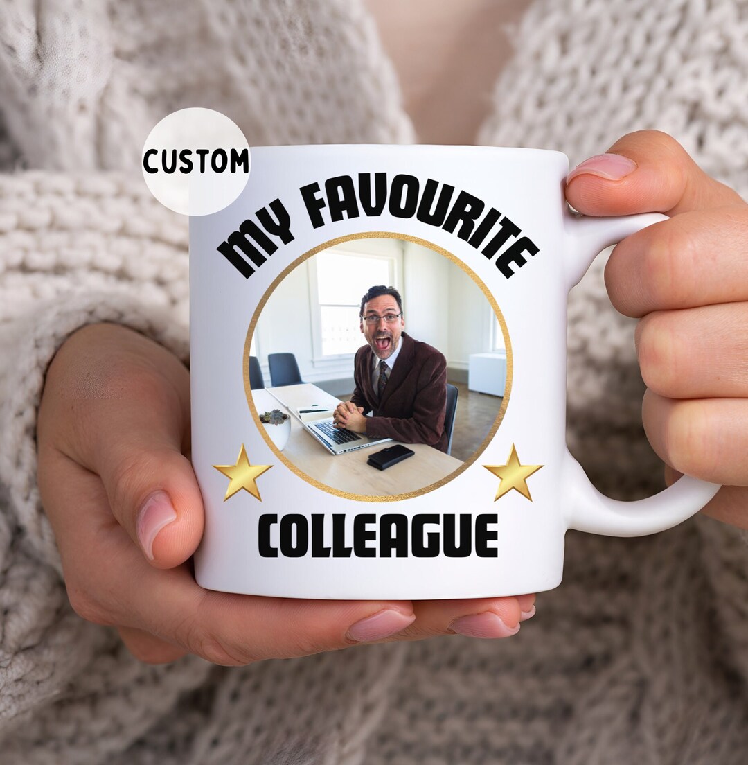 Personalised My Favourite Colleague Mug, Funny Colleague Gift, Gift for ...