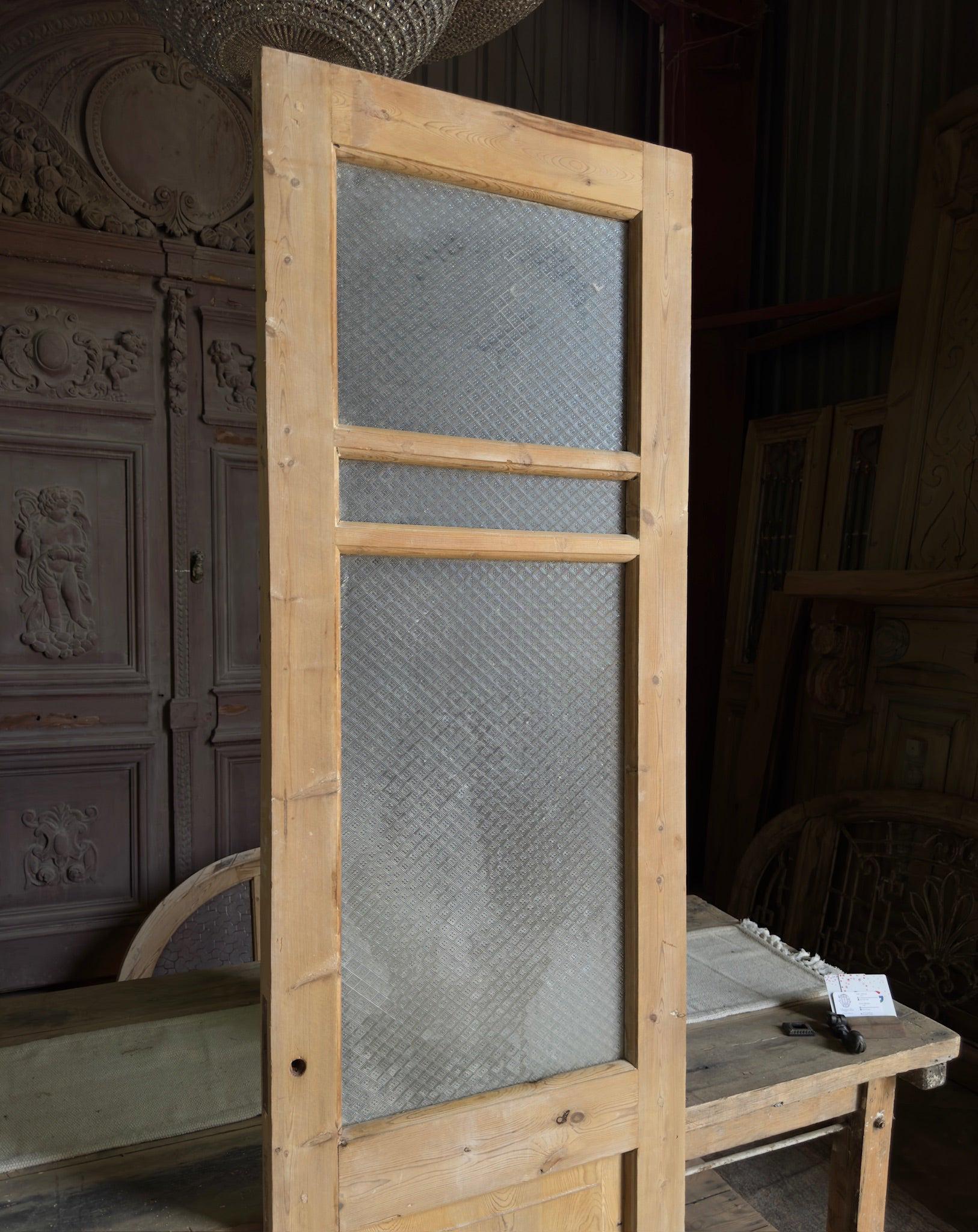 The 19th Century Antique Glass Single Door - 24x86.5 J288 - Etsy