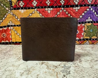 Handmade Leather Bifold Wallet for Men Best Gift for Men - Etsy