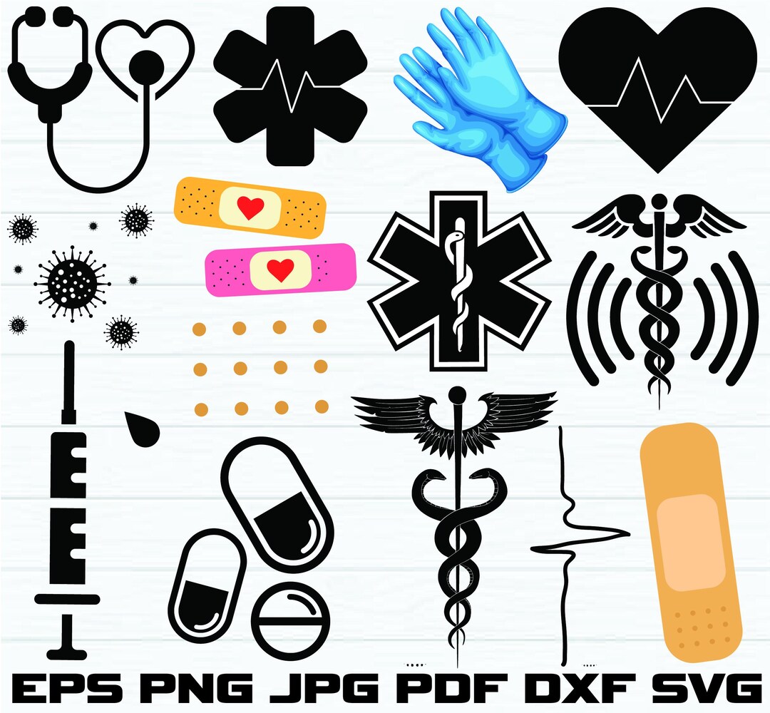 Medical Tools Svg Bundle, Medical Icons Svg, Nurse Svg, Doctor Svg ...