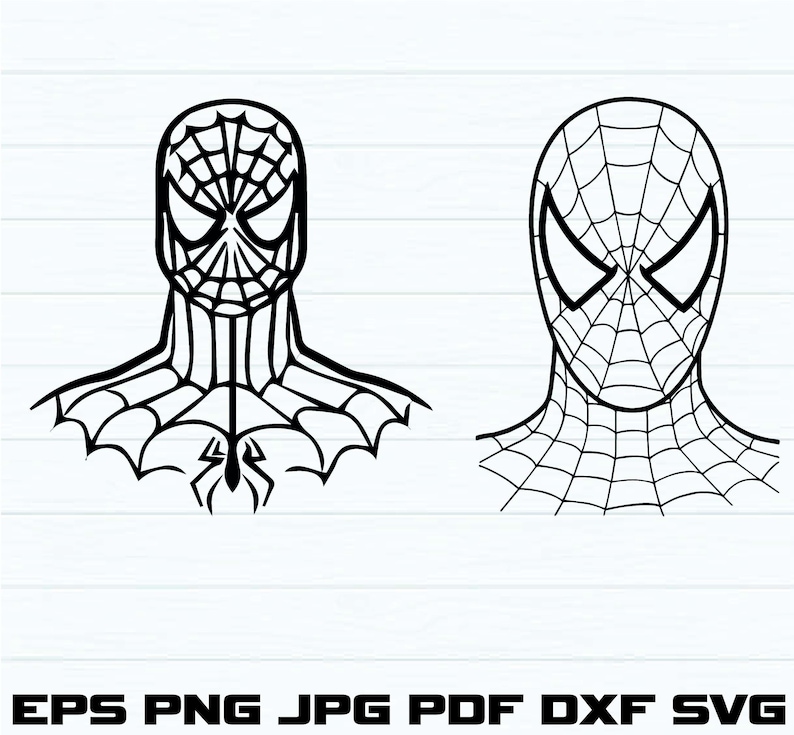 Spiderman Svg Bundle, Spiderman Outline Svg, Spiderman Clipart ...