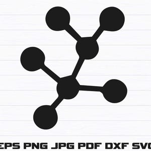 Molecule Svg Bundle, Molecule Clipart, Molecule Cut Files for Circut ...
