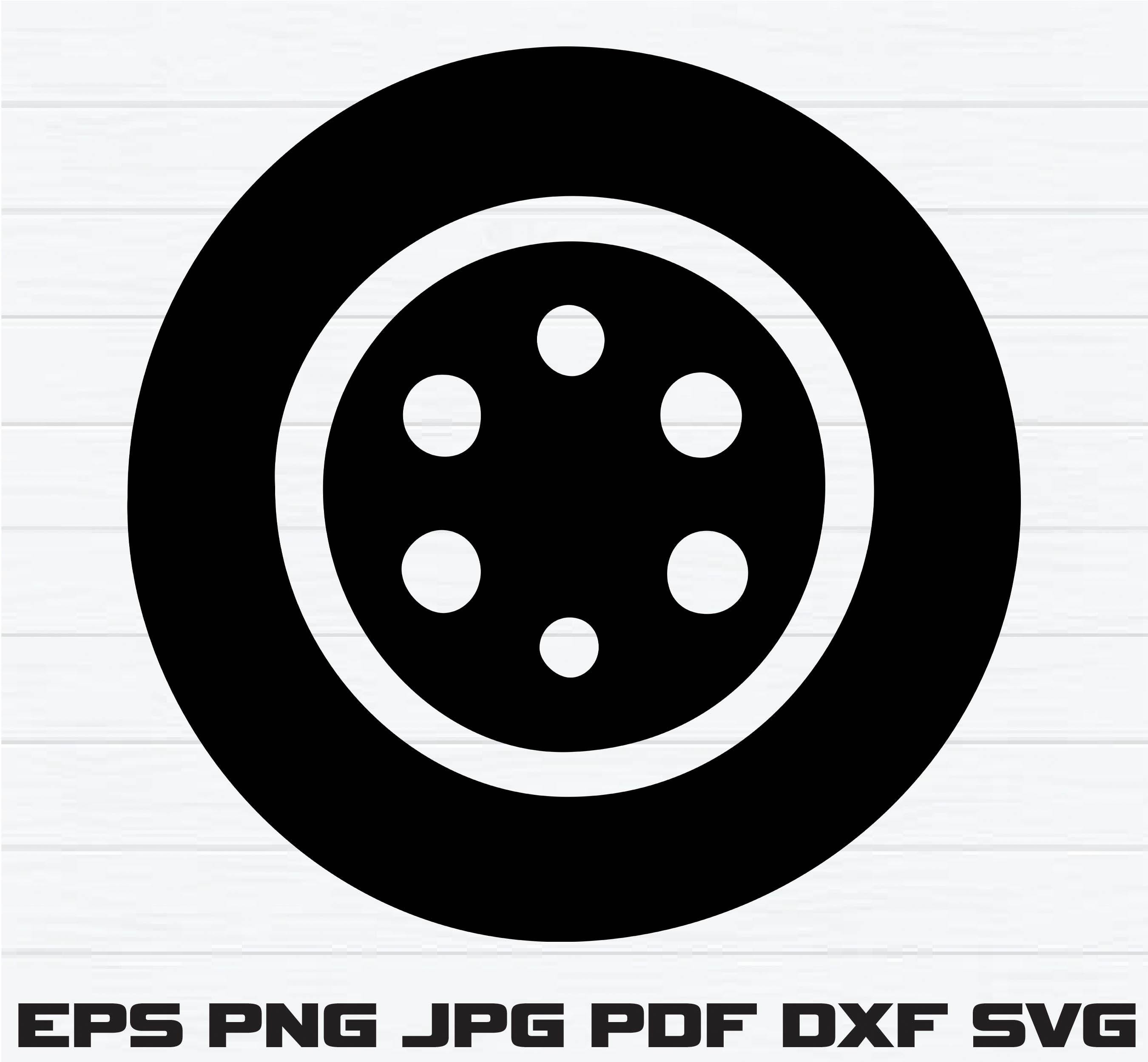Wheels Svg Bundle, Tires Svg Bundle, Wheels Clipart, Wheels Cut Files ...
