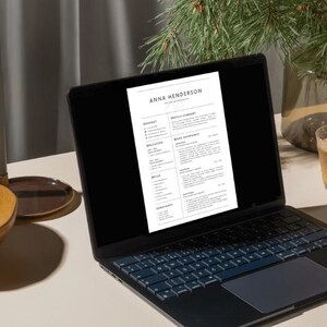 Editable Digital Resume Template for Modern Professionals | Instant ...