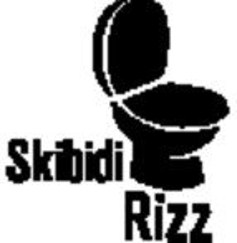 Skibidi Toilet Rizz Embroidery File - Etsy