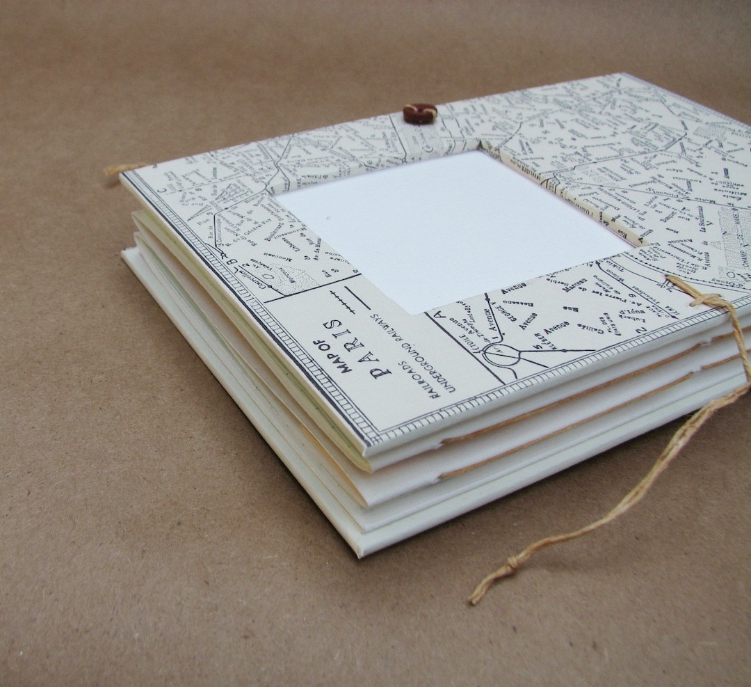 Personalized Paris Travel Journal With Pockets and Envelopes, France ...