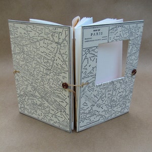 Personalized Paris Travel Journal With Pockets and Envelopes, France ...