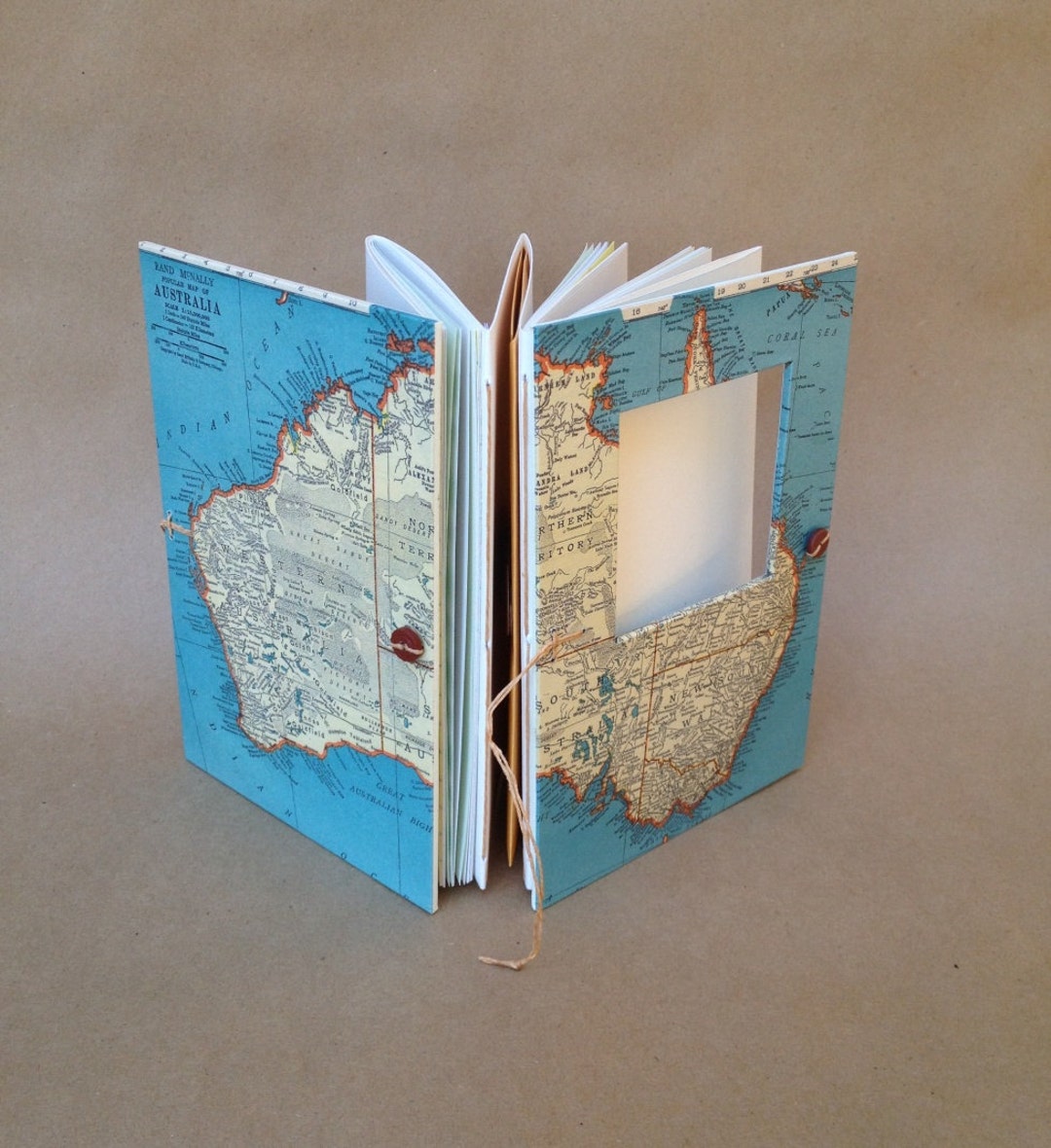 Australia Traveler's Notebook With Pockets and Envelopes - Etsy
