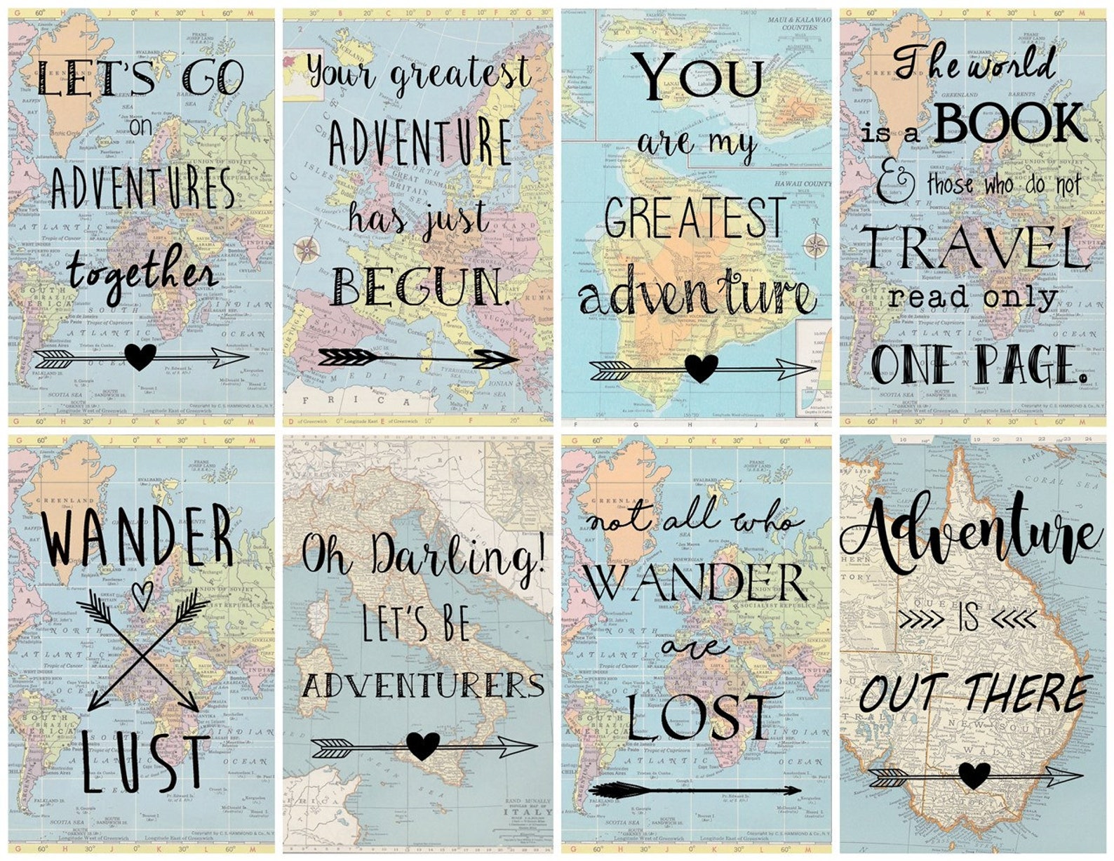 Personalized Adventure Book With Choice of Map and Travel - Etsy
