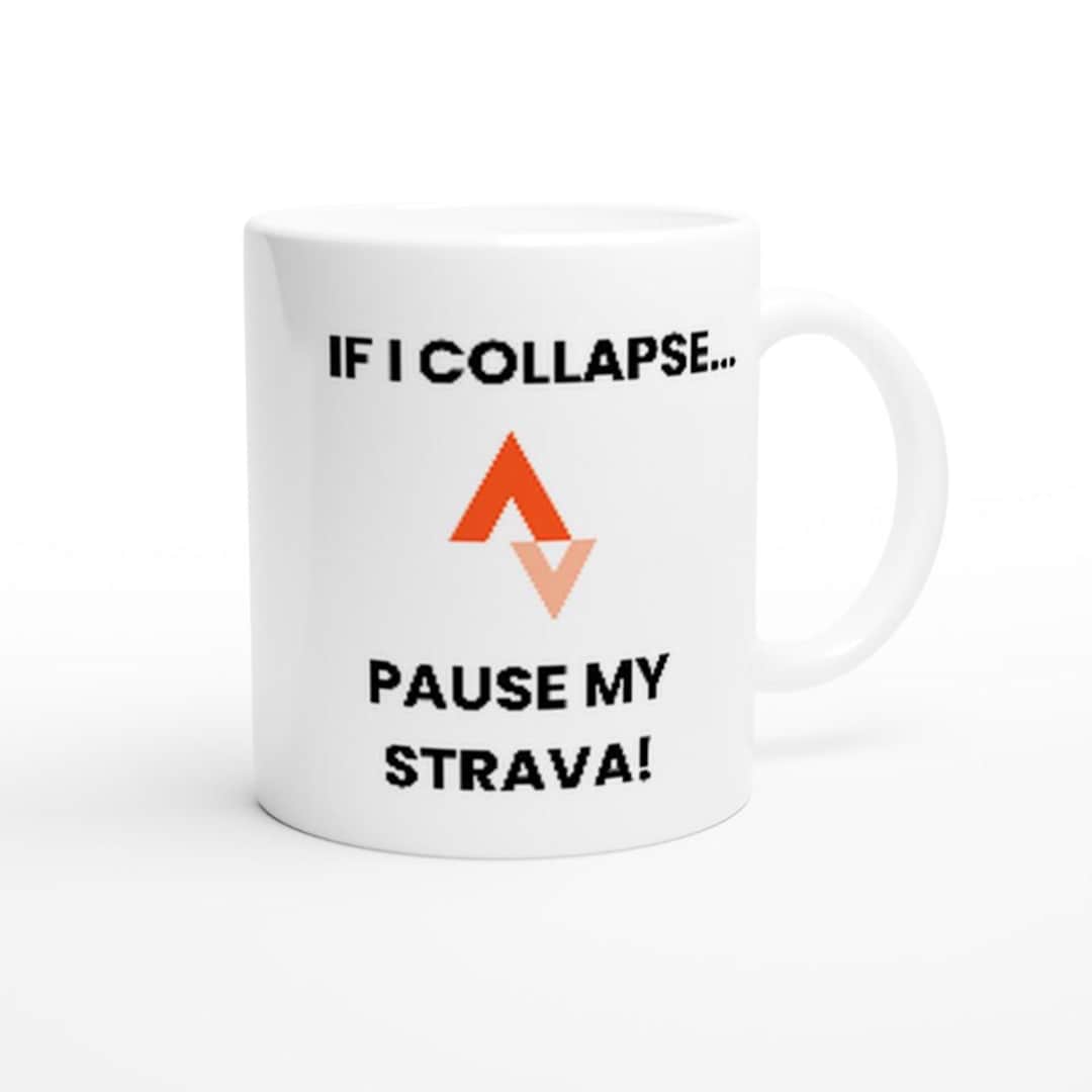Funny Strava Mug: Runner & Cyclist Gift - Etsy